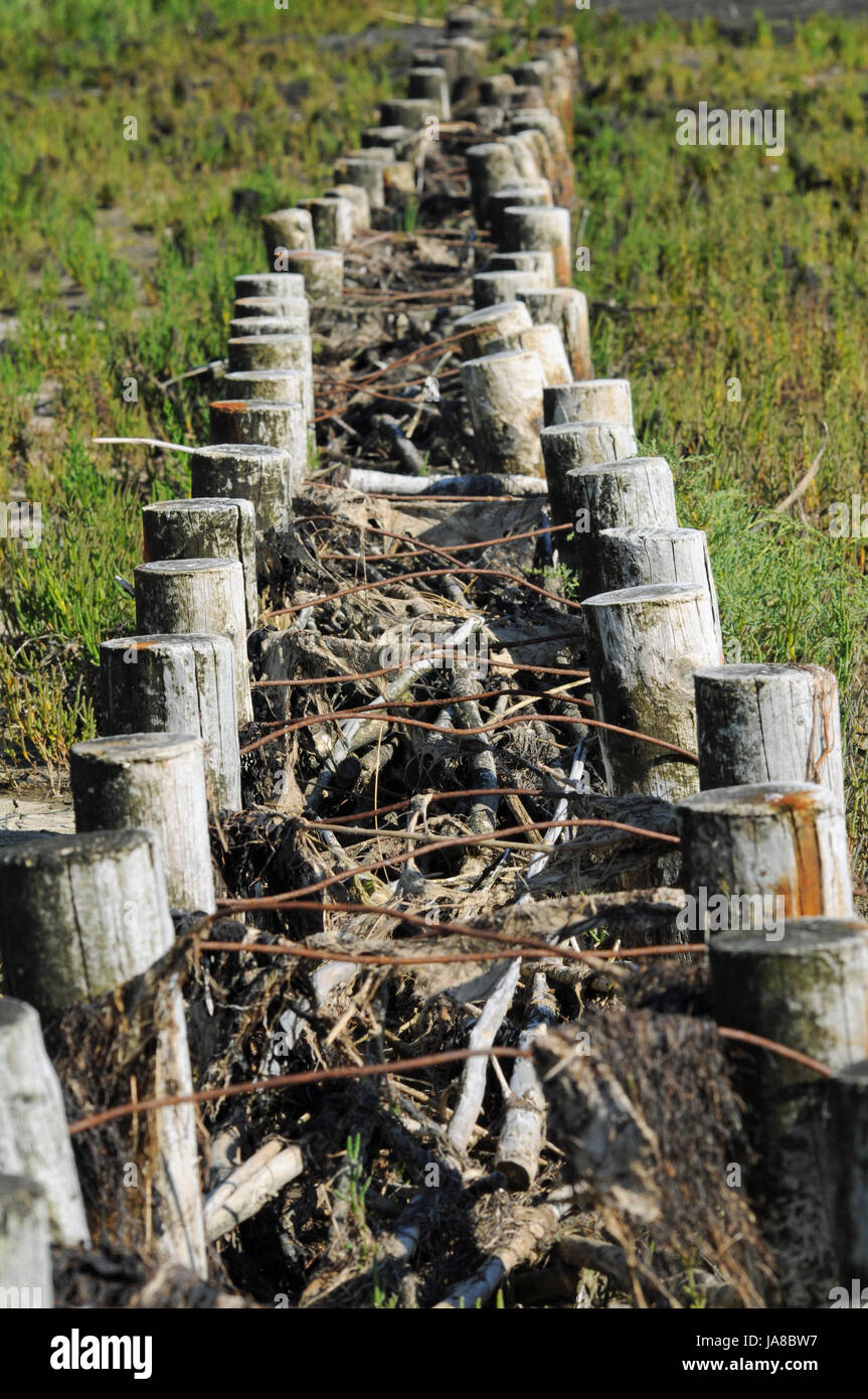 water, north sea, salt water, sea, ocean, breakwater, stages, bank ...