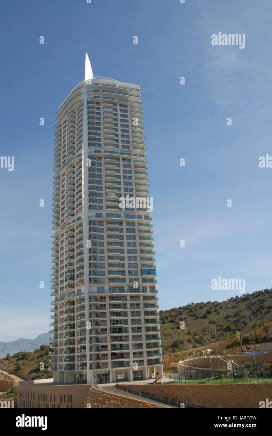 spain, skyline, hispanic, spanish, blue, humans, human beings, people ...