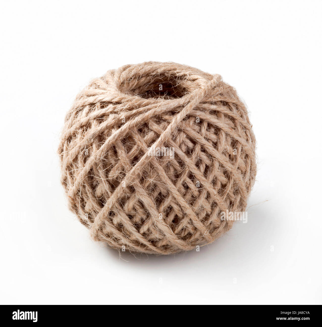 Closeup of a ball of thick string Stock Photo - Alamy