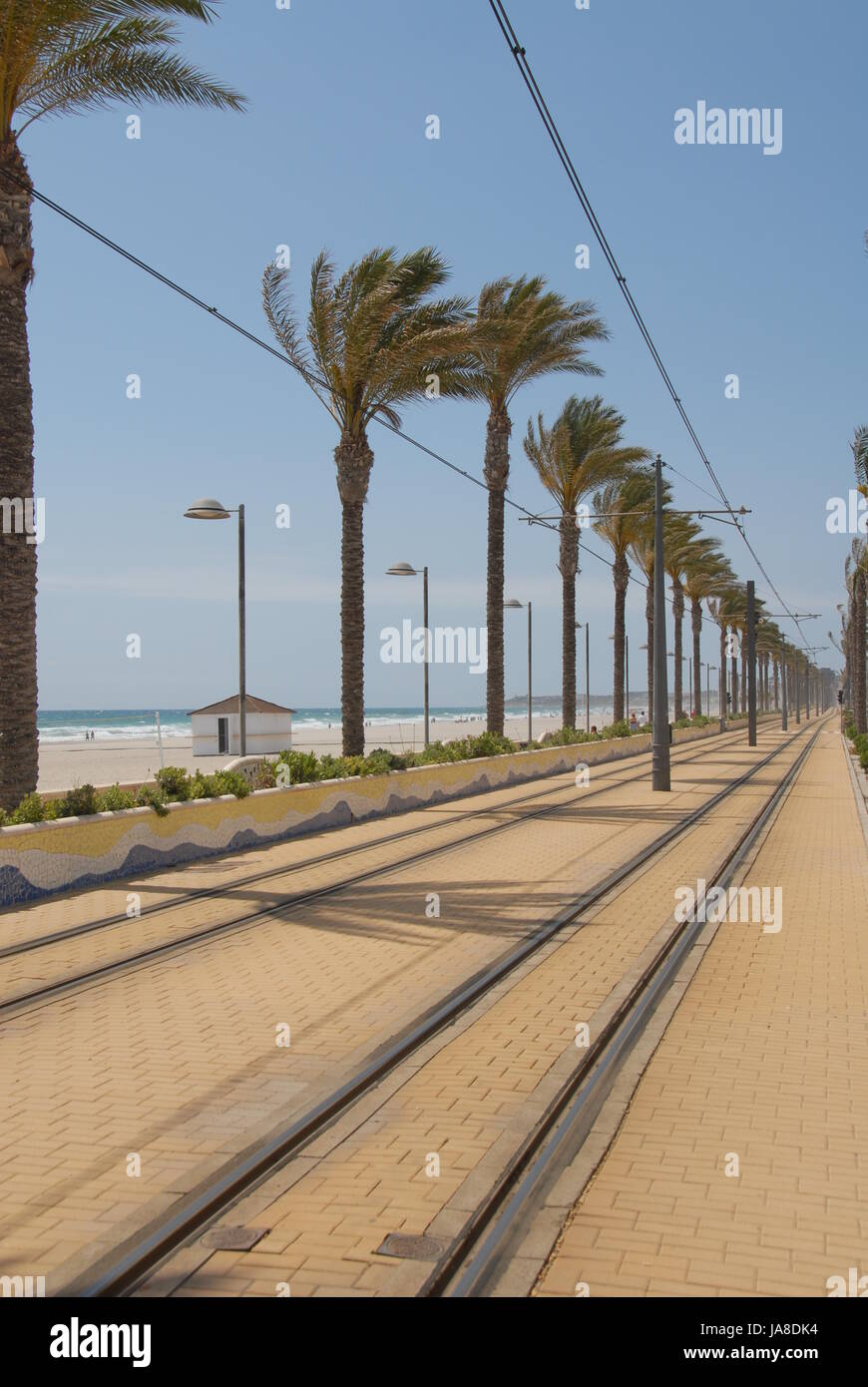 Seaside tram hi-res stock photography and images - Alamy