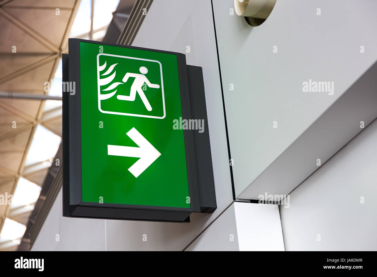 Fire exit sign hi-res stock photography and images - Alamy