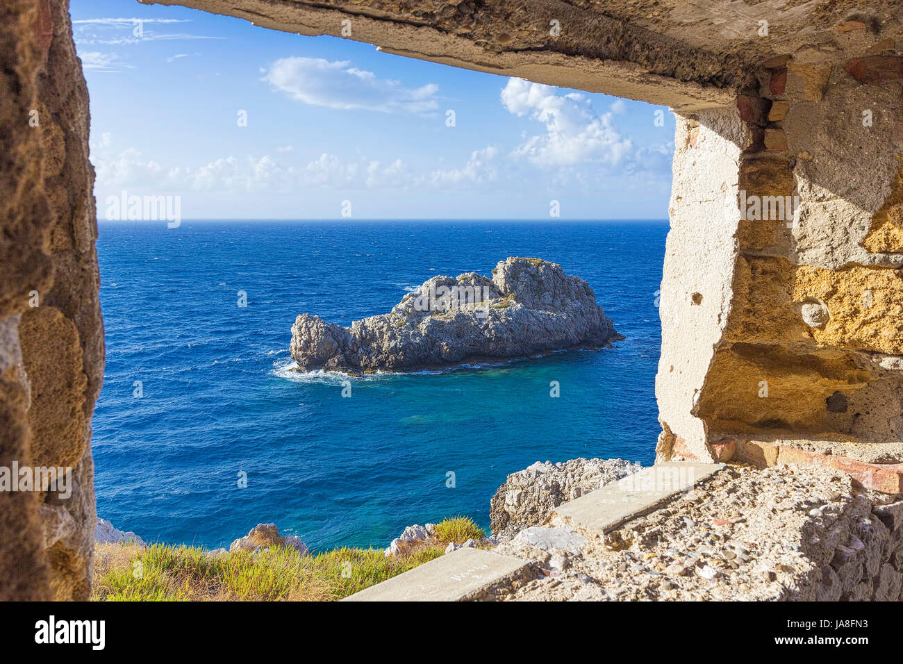cliff, salt water, sea, ocean, water, mountain, seagull, gull, blue ...