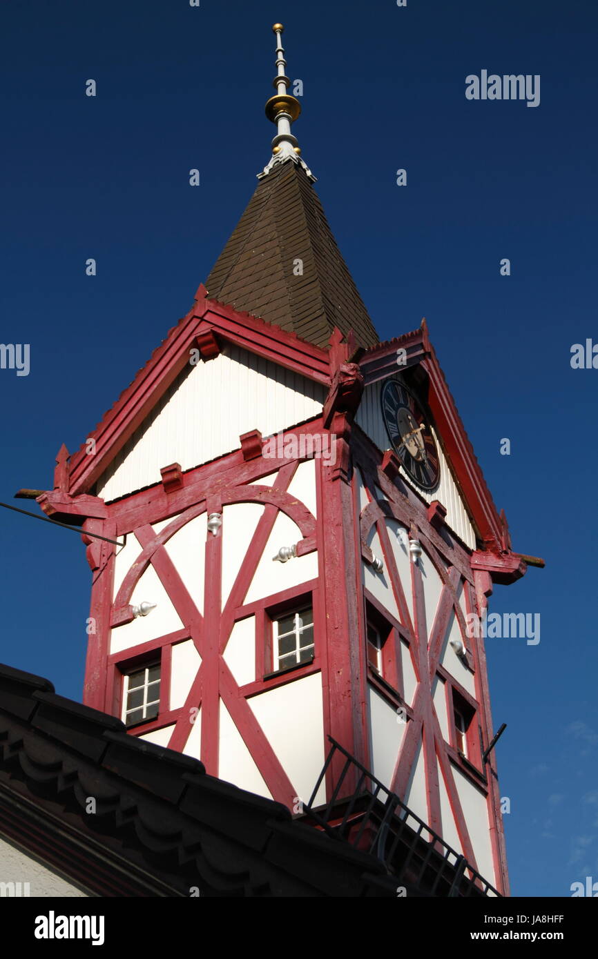 tower, clock, frame-work, anciently, clock tower, retro, tower, city ...