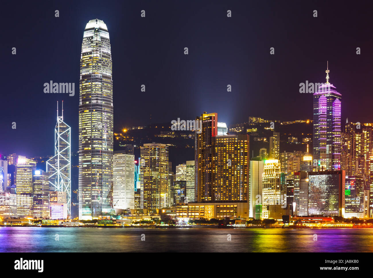 city, town, metropolis, asia, night, nighttime, lights, evening, sight ...