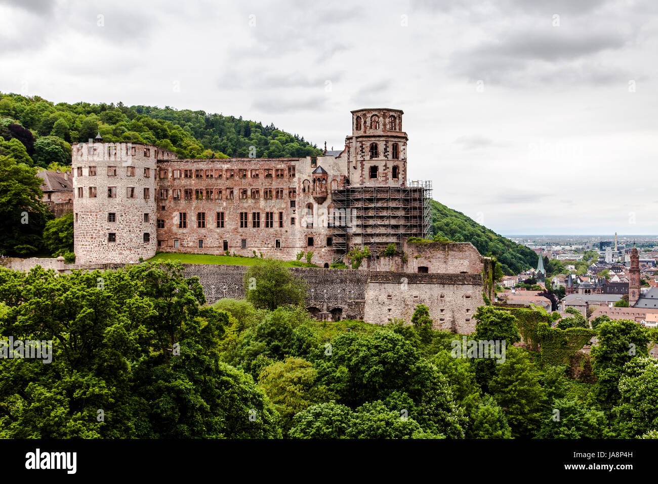 Heidelberg in spring hi-res stock photography and images - Alamy