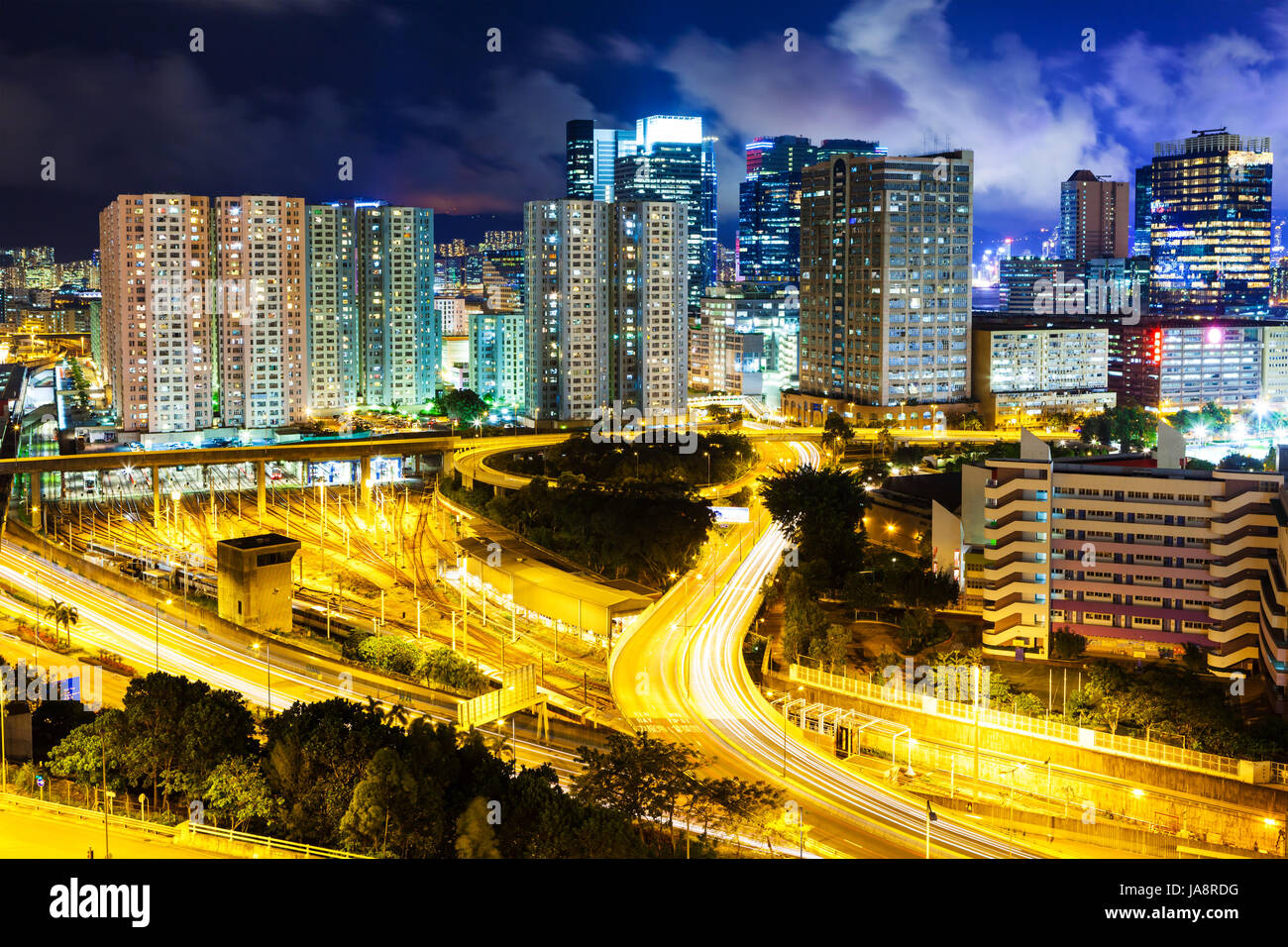 city, town, public, traffic, transportation, night, nighttime, cloud ...