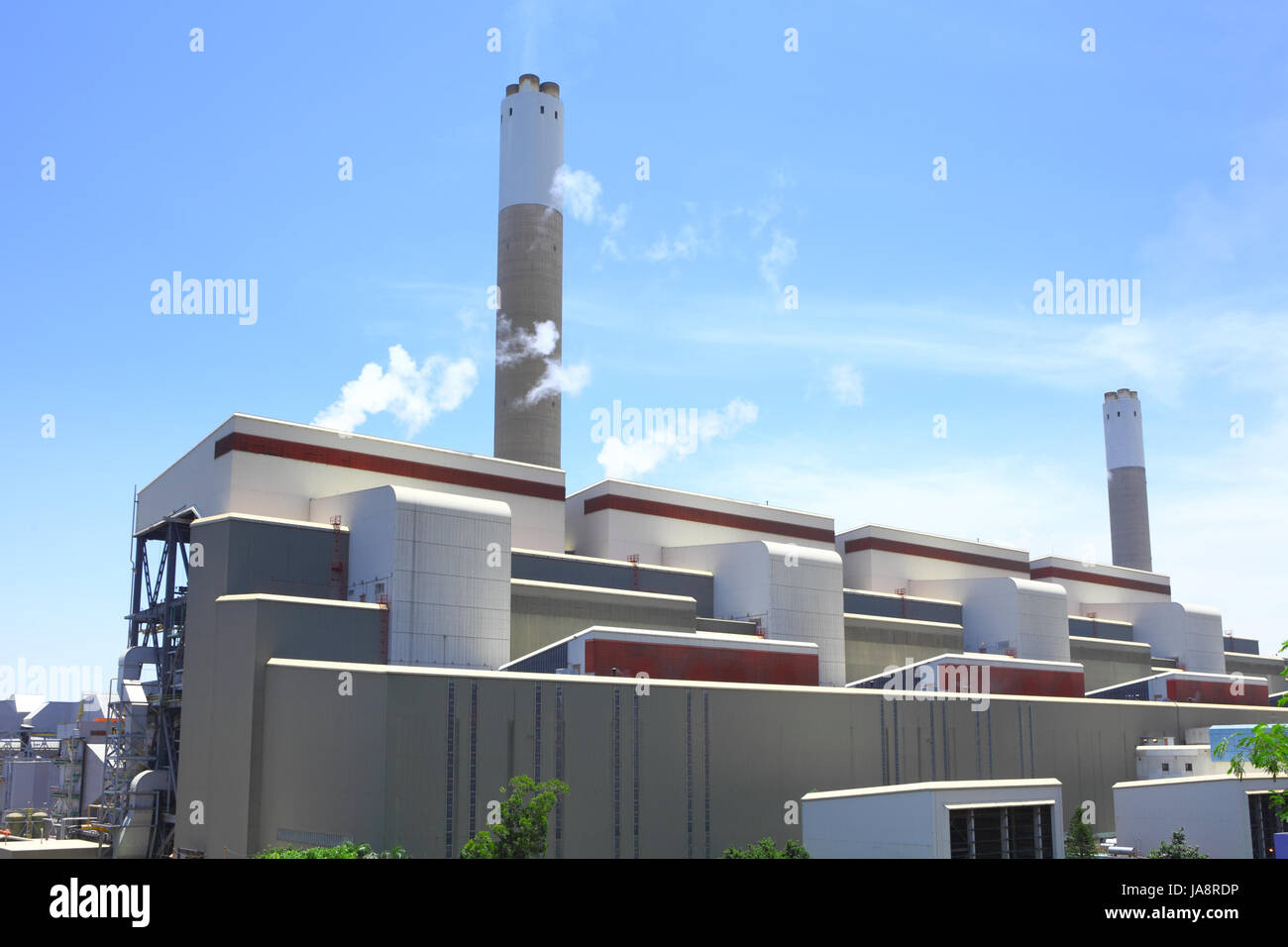 blue, industrial, industrial plant, work, factory, style of ...