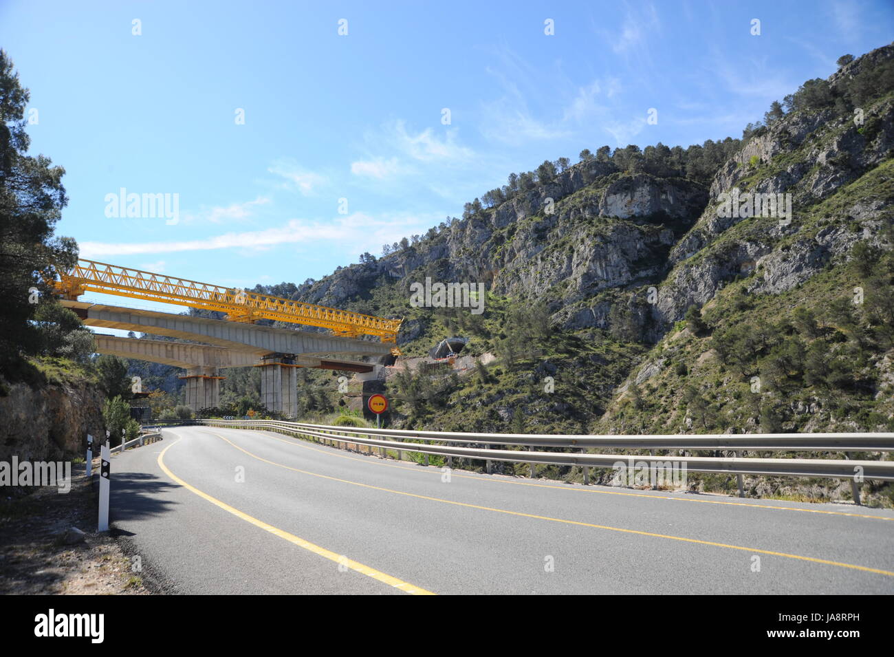 bridge, spain, bridge, spain, freivorbauverfahren, betonbrcke, alicante ...