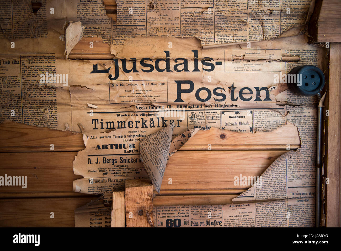 Old vintage newsprint paper texture hi-res stock photography and images ...