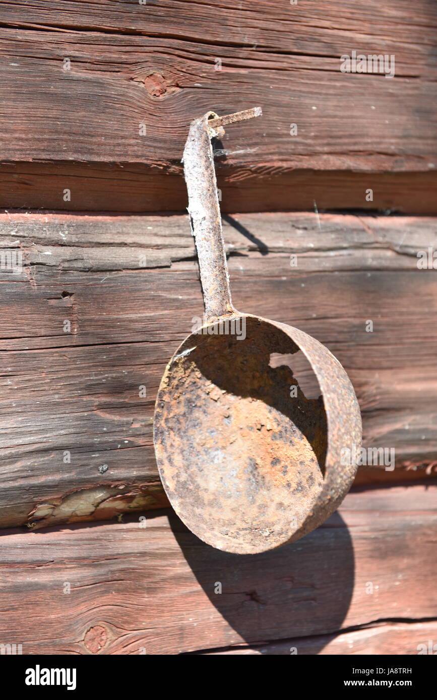 Corroded ladle hi-res stock photography and images - Alamy