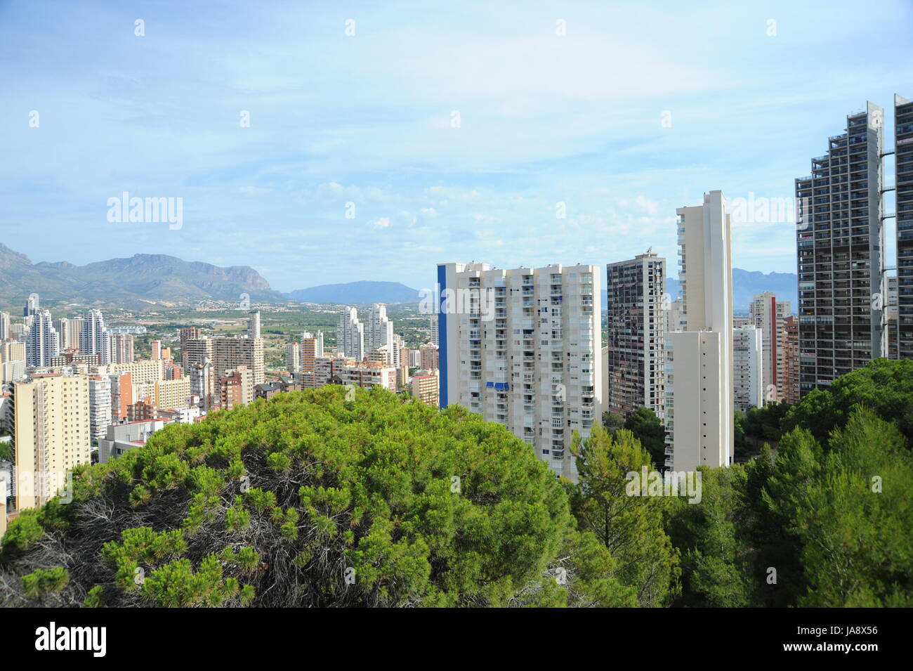 spain, coast, skyline, shore line, hispanic, spanish, blue, humans ...