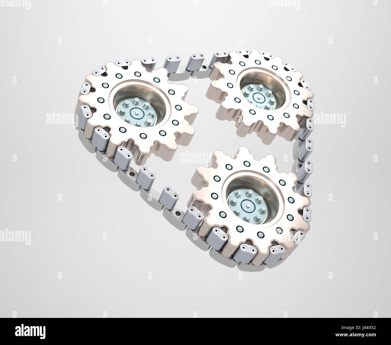 industry, chain, metal, gear, wheel, cogwheel, robot, automatic machine ...