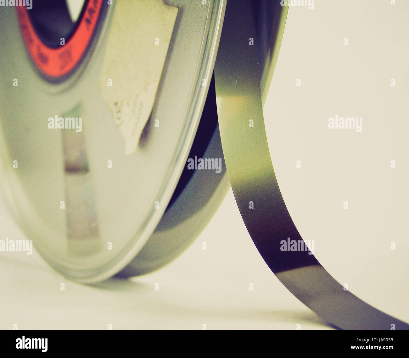 Vintage looking Magnetic tape reel for computer data storage Stock ...