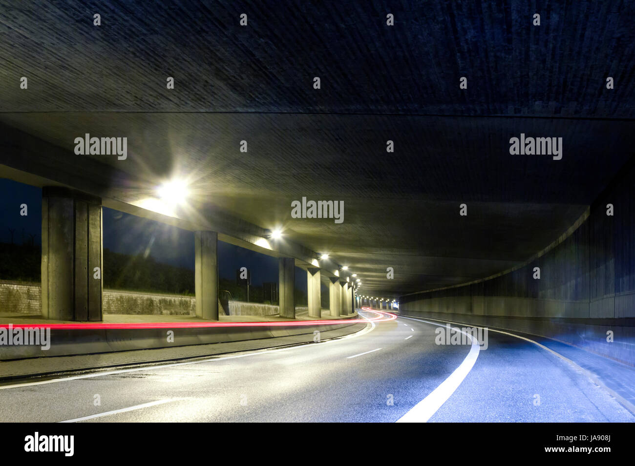 modern road tunnel Stock Photo - Alamy