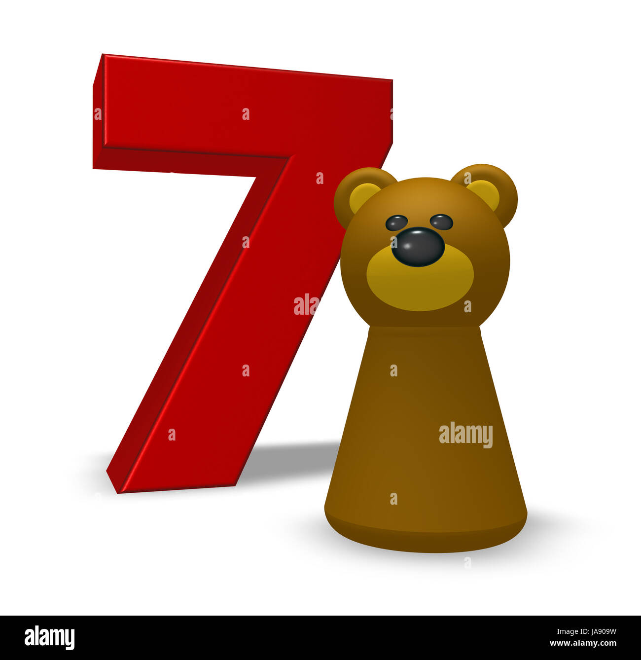 animal, bear, toy, seven, design, shaping, formation, shape, model ...