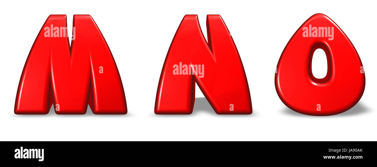 Cartoon letters hi-res stock photography and images - Alamy