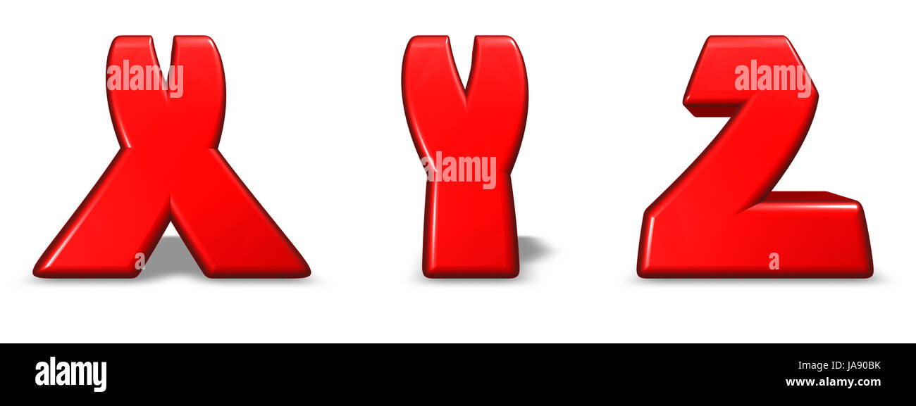 Cartoon letters Cut Out Stock Images & Pictures - Alamy