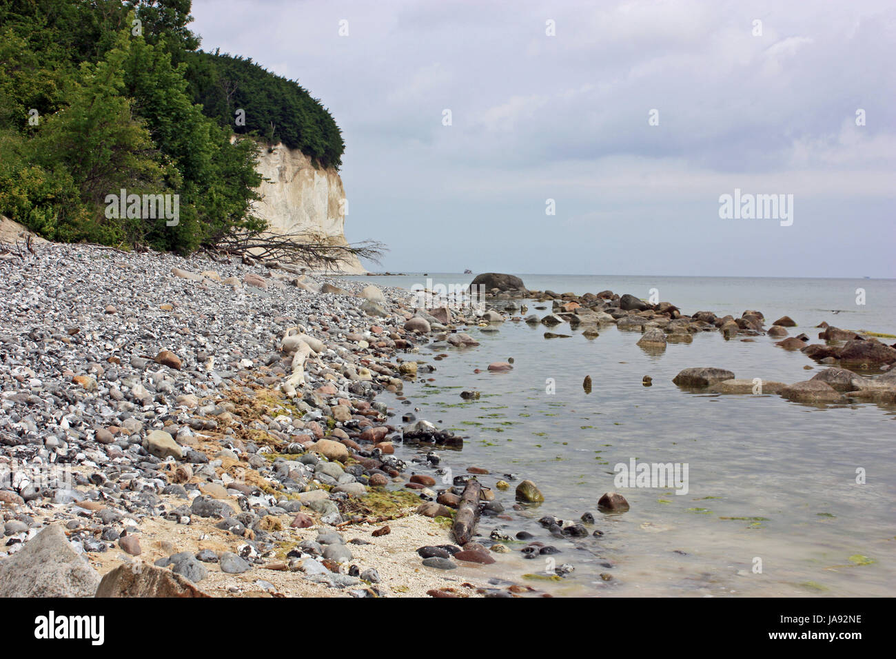 national park, coast, chalking rock, steep coast, reprove, chalk ...