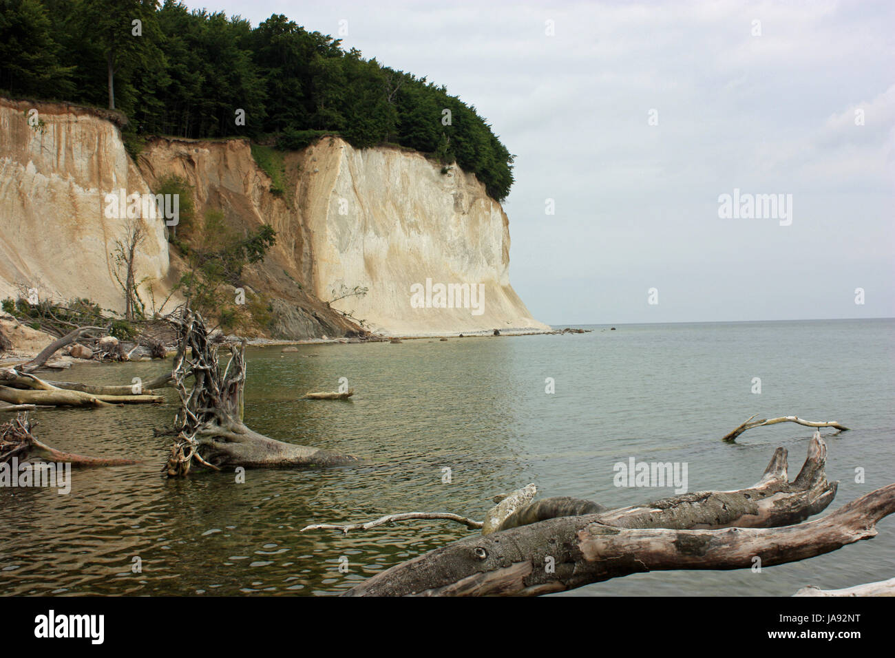 national park, coast, chalking rock, steep coast, reprove, chalk ...