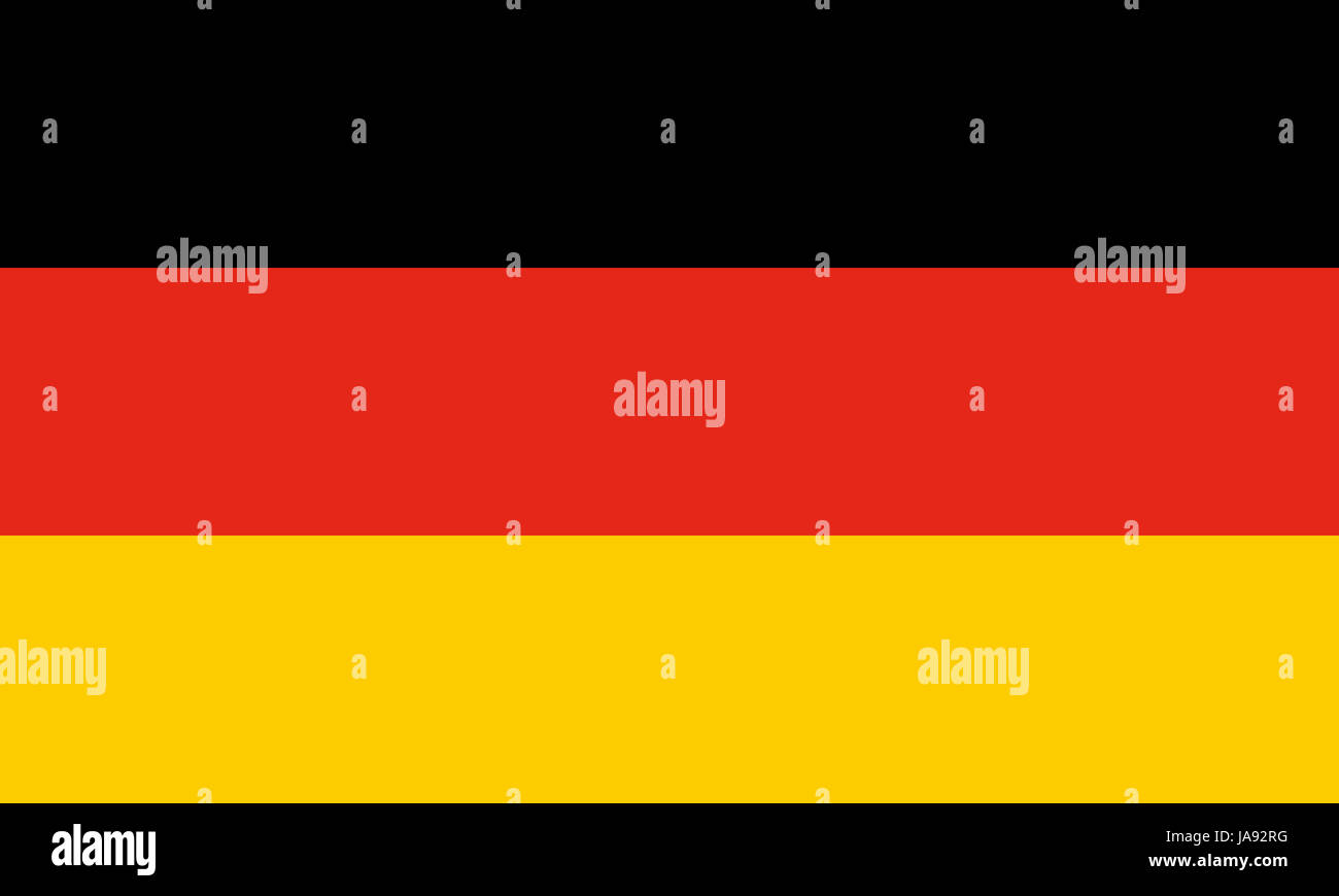 Official German flag of Germany aka Bundesflagge - Proportions: 5:3 ...