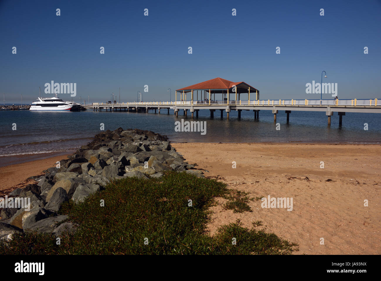 Redcliffe Jetty, Queensland, Australia Stock Photo - Alamy