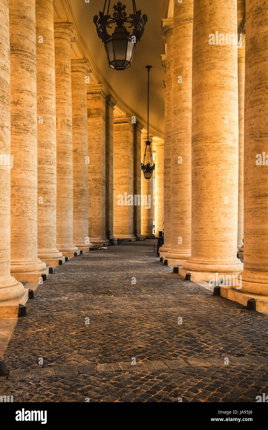 Rome, roma, pope, arcade, style of construction, architecture ...