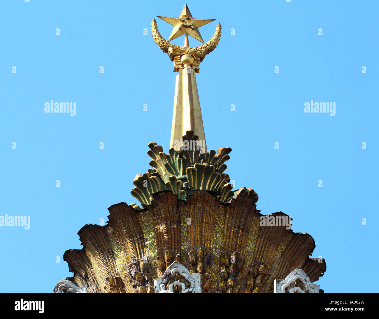 culture, columns, russia, pavilion, spruce, firmament, sky, star ...