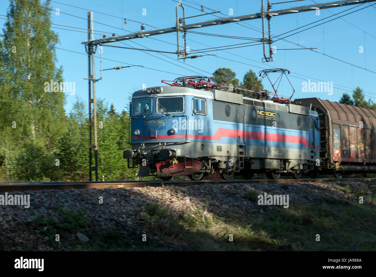 Rail railway electric power hi-res stock photography and images - Alamy
