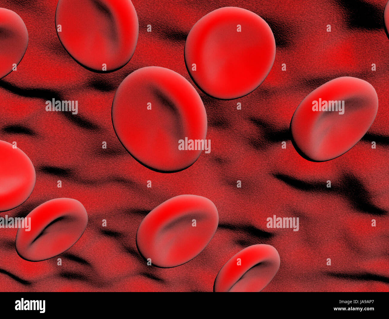 red blood cells in artery Stock Photo - Alamy