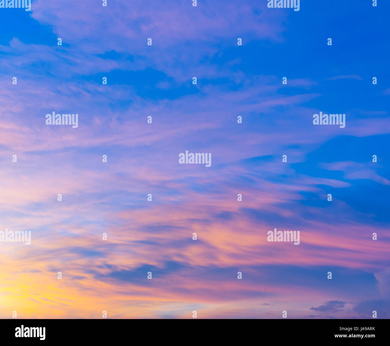 blue, colour, sunset, cloud, sunrise, evening, sunlight, ray, golden ...