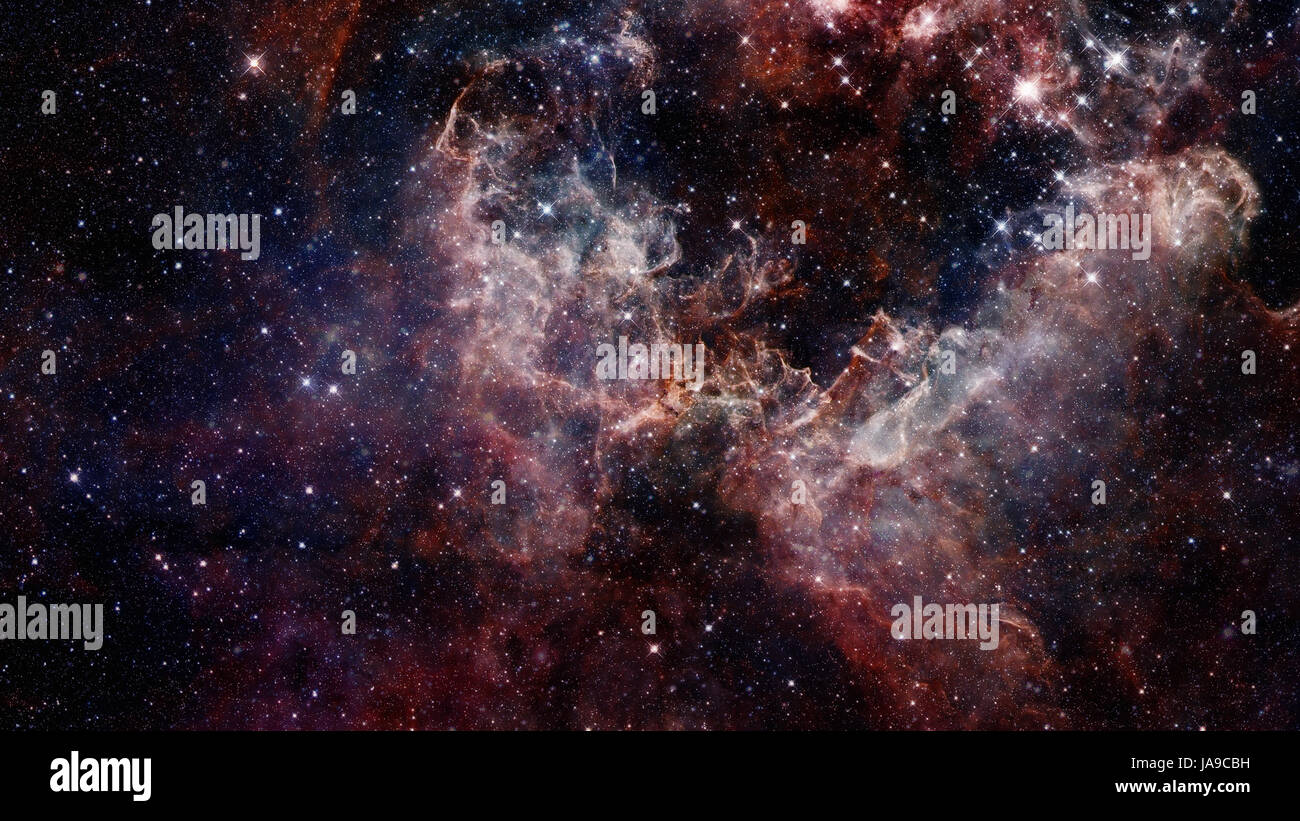 Universe filled with stars, galaxy and nebula. Elements of this image ...
