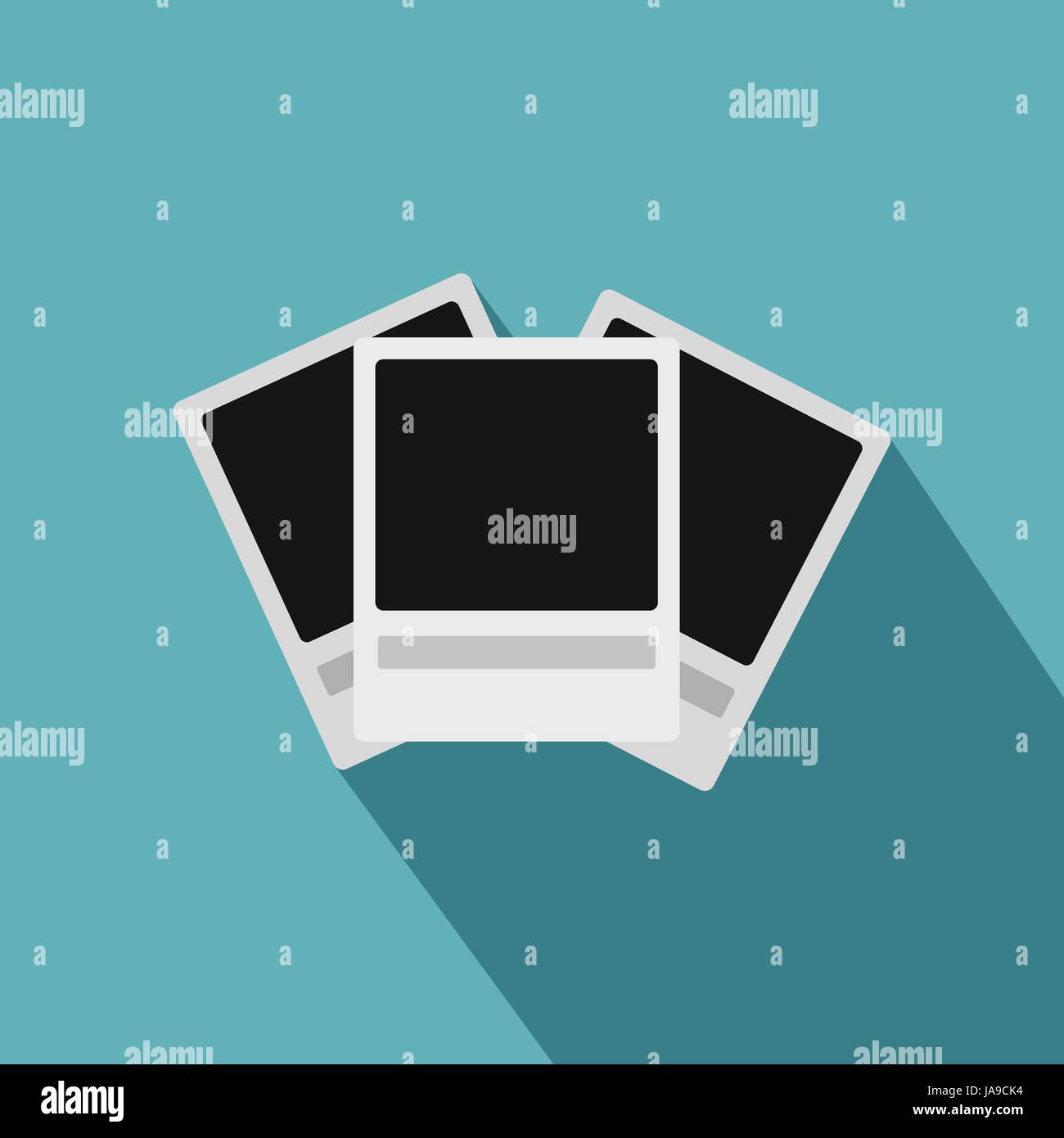 Instant photo frames polaroid Stock Vector Images - Alamy