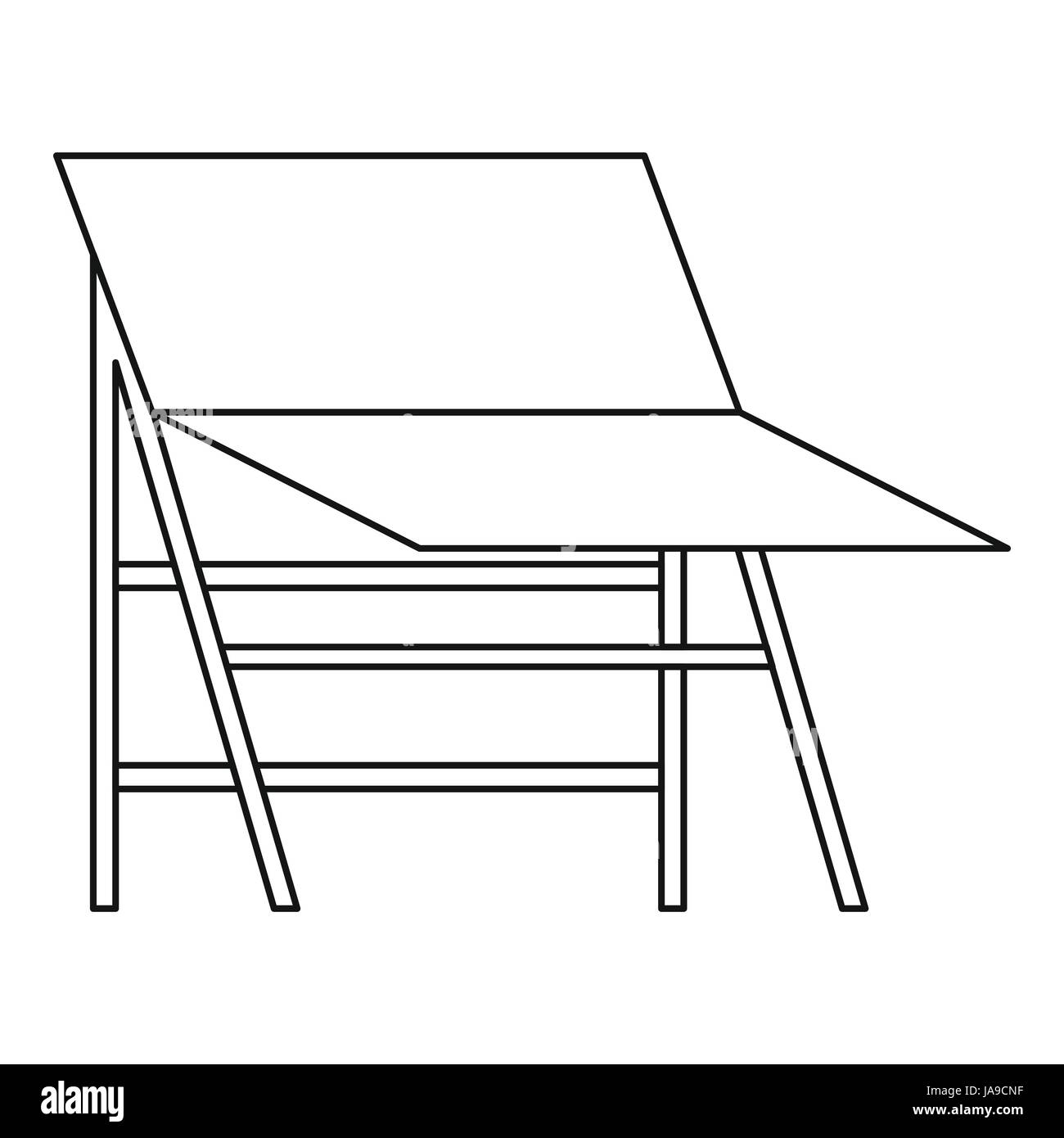 Photo studio screen icon, outline style Stock Vector Image & Art - Alamy