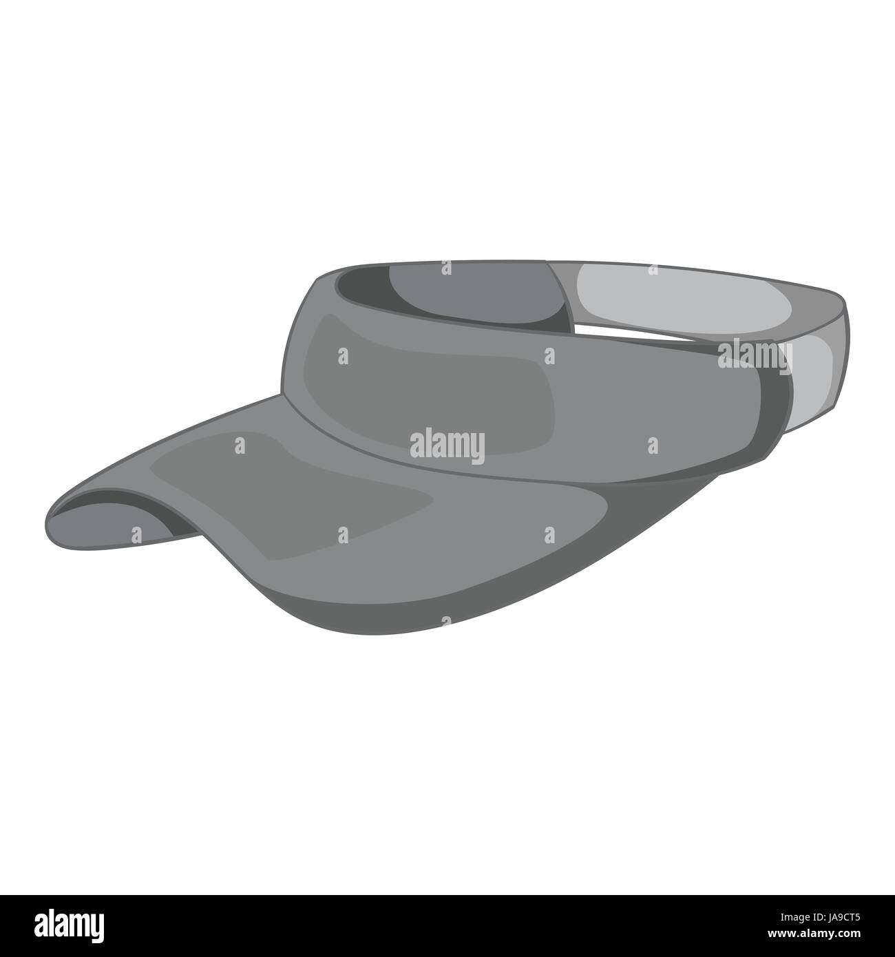 Sun cap icon, gray monochrome style Stock Vector Image & Art - Alamy