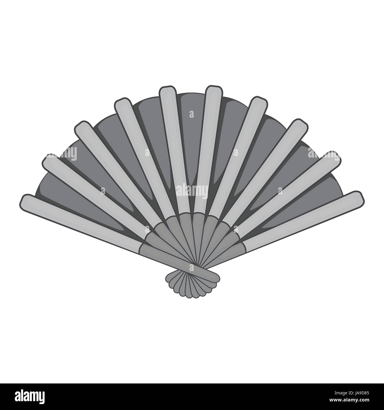 Fan icon, gray monochrome style Stock Vector Image & Art - Alamy