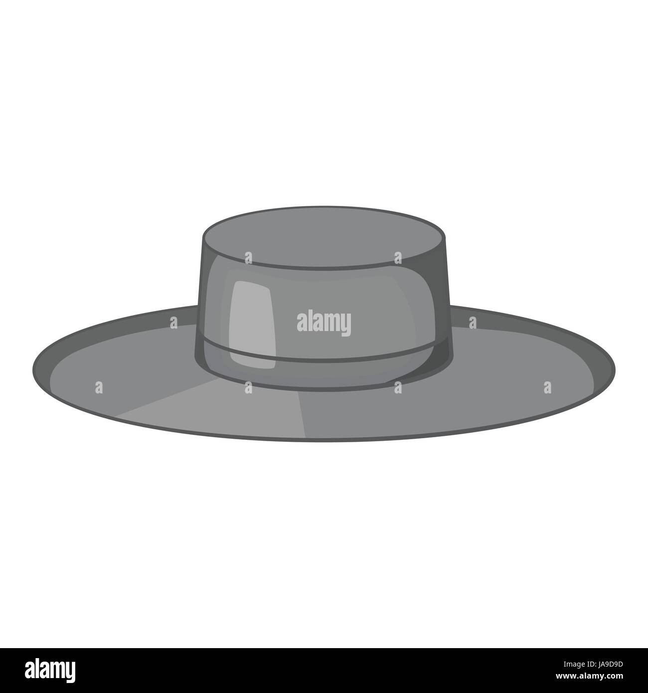 Hat icon, gray monochrome style Stock Vector Image & Art - Alamy