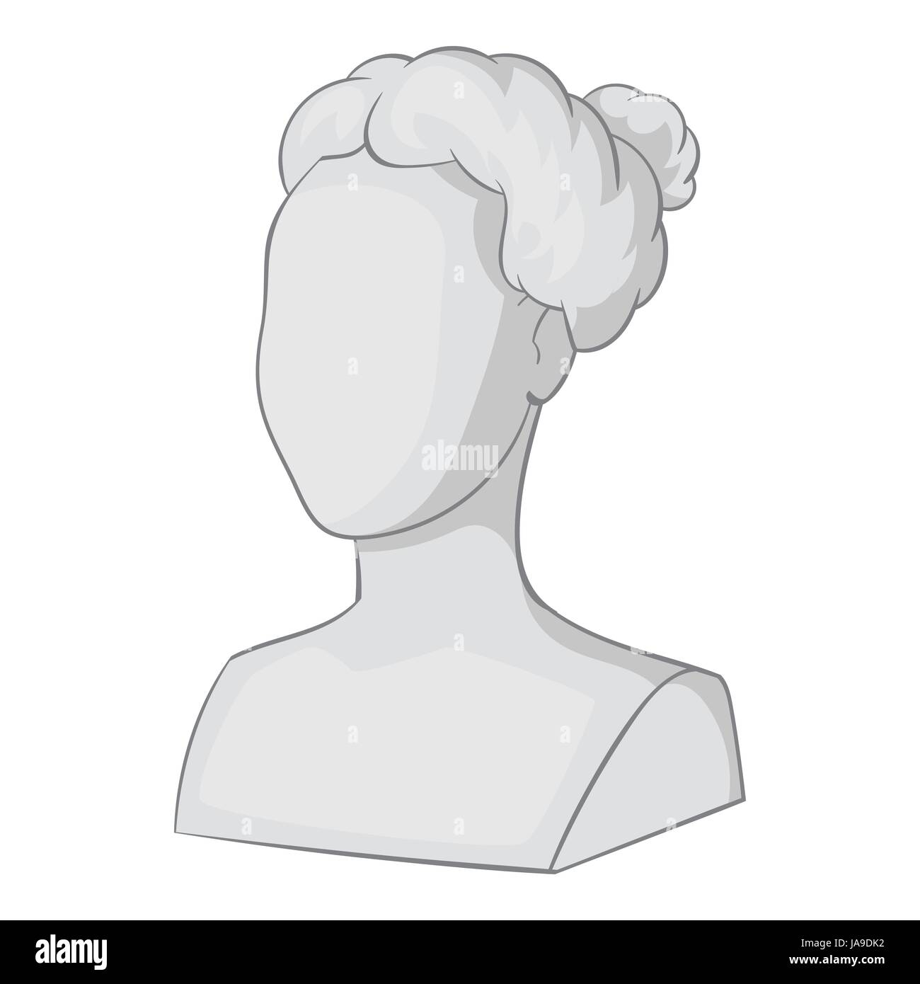 Old lady artist Stock Vector Images - Alamy