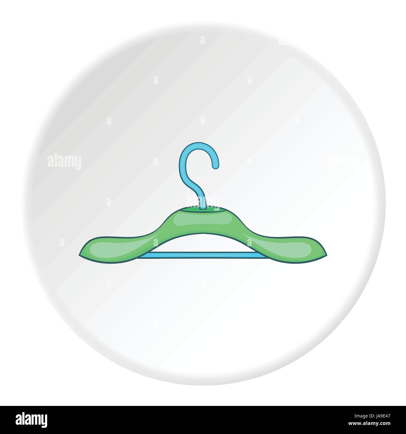 Hanger icon, cartoon style Stock Vector Image & Art - Alamy