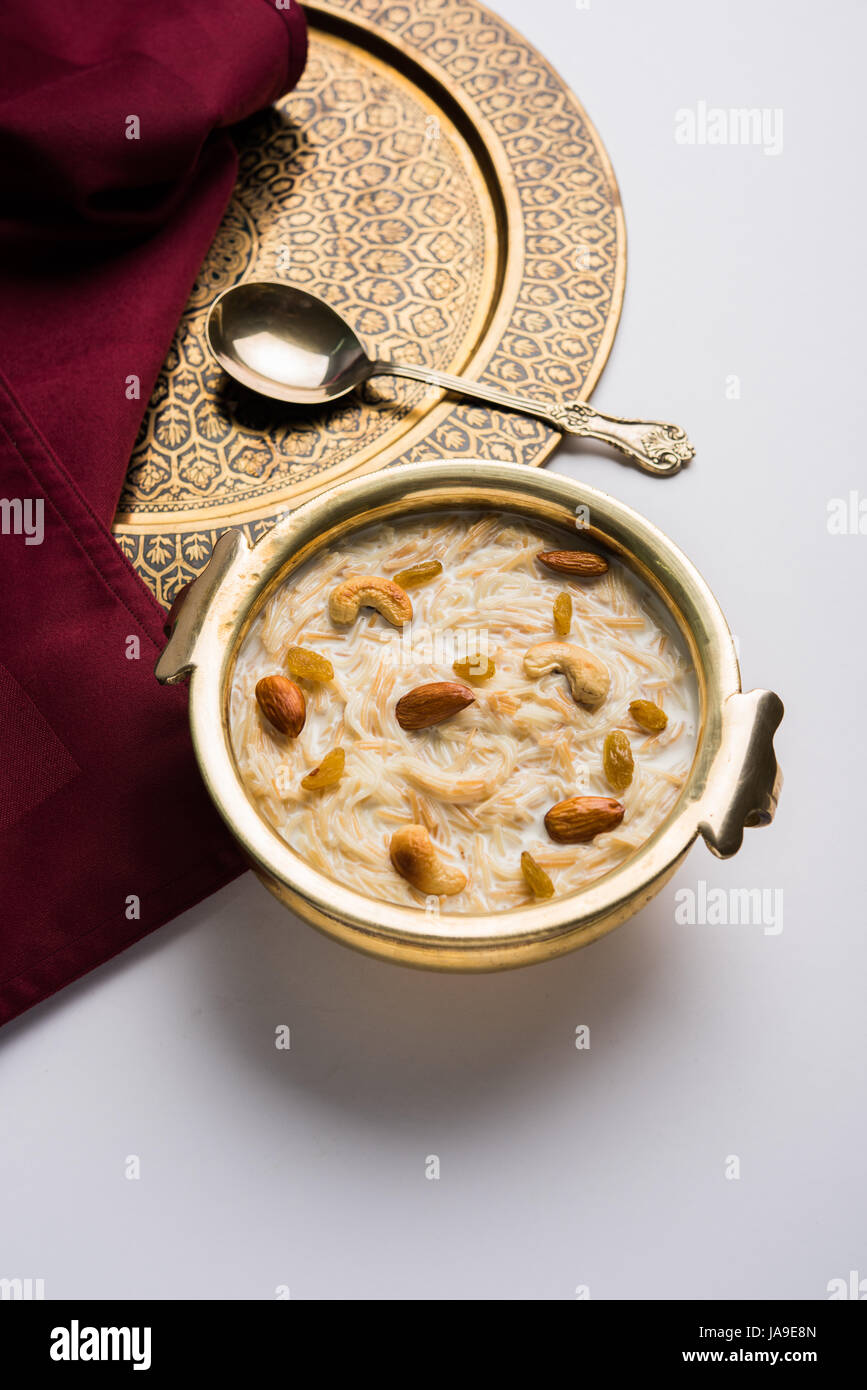 Semiya Payasam Mithai Kerala High Resolution Stock Photography and ...