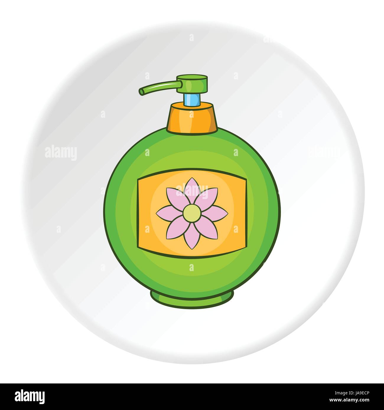 Bottle of cream icon, cartoon style Stock Vector Image & Art - Alamy
