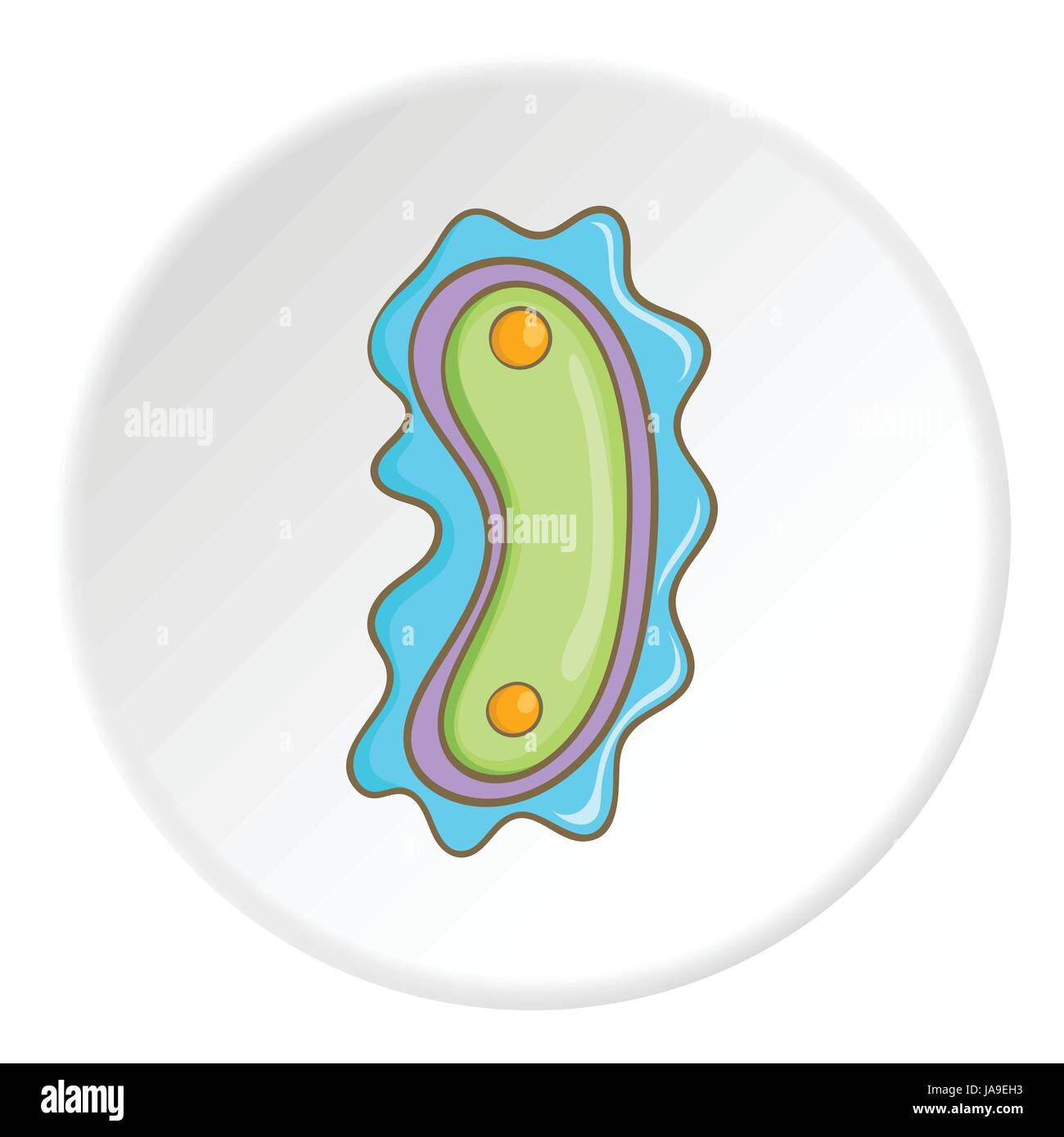 Egg cell icon, cartoon style Stock Vector Image & Art - Alamy