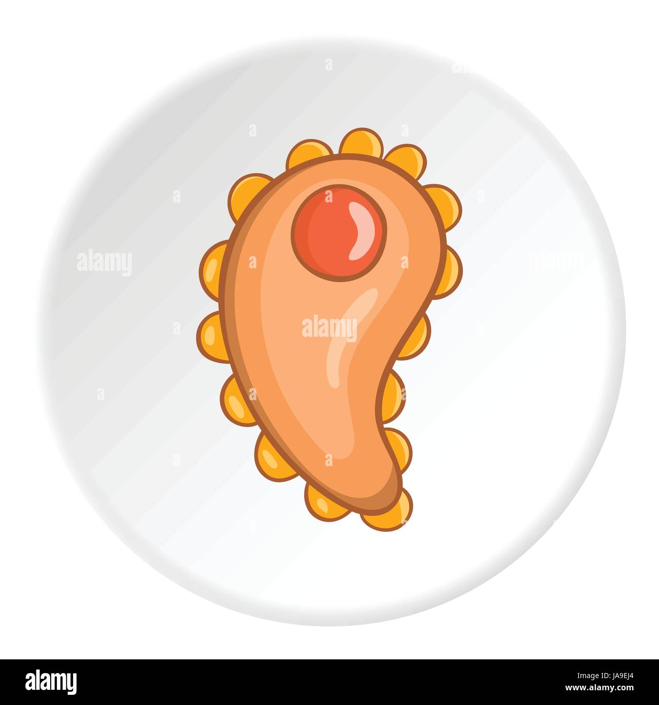 Epithelial cell icon, cartoon style Stock Vector Image & Art - Alamy