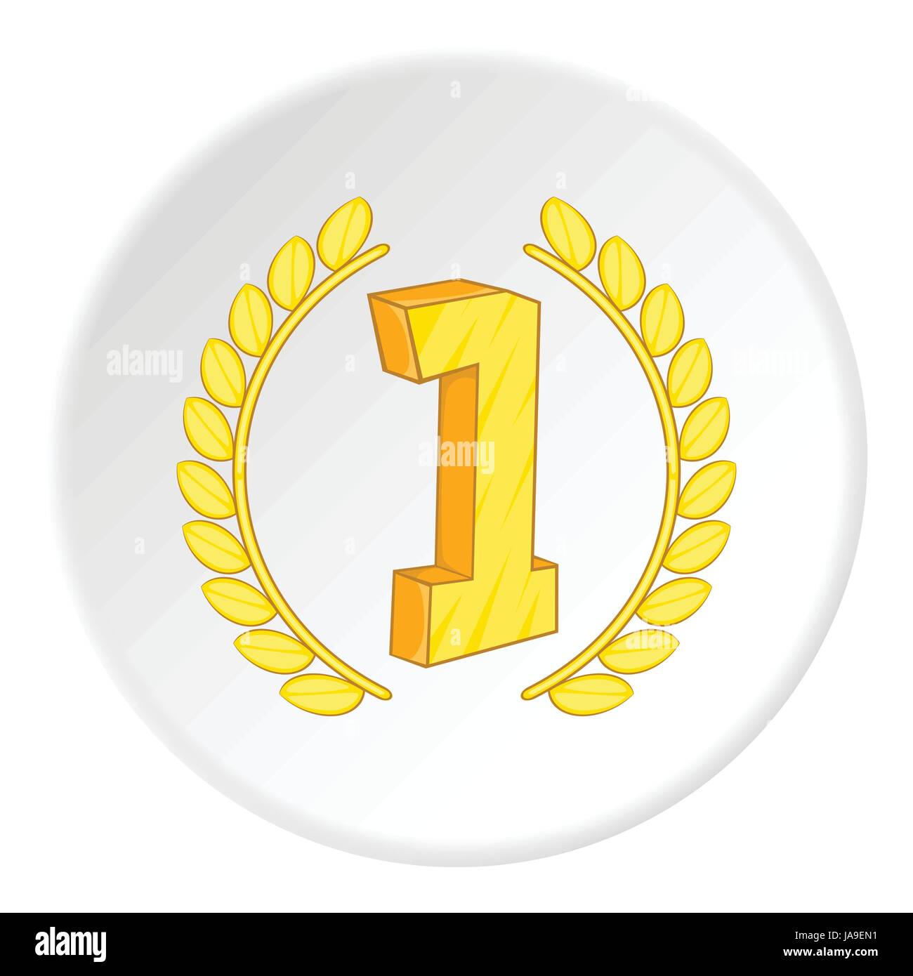 First place icon, cartoon style Stock Vector Image & Art - Alamy
