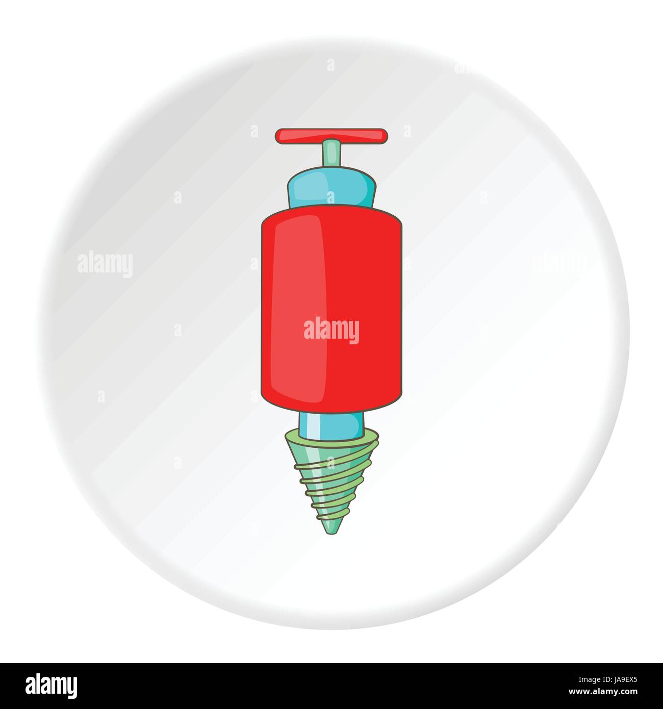 Jackhammer icon, cartoon style Stock Vector Image & Art - Alamy