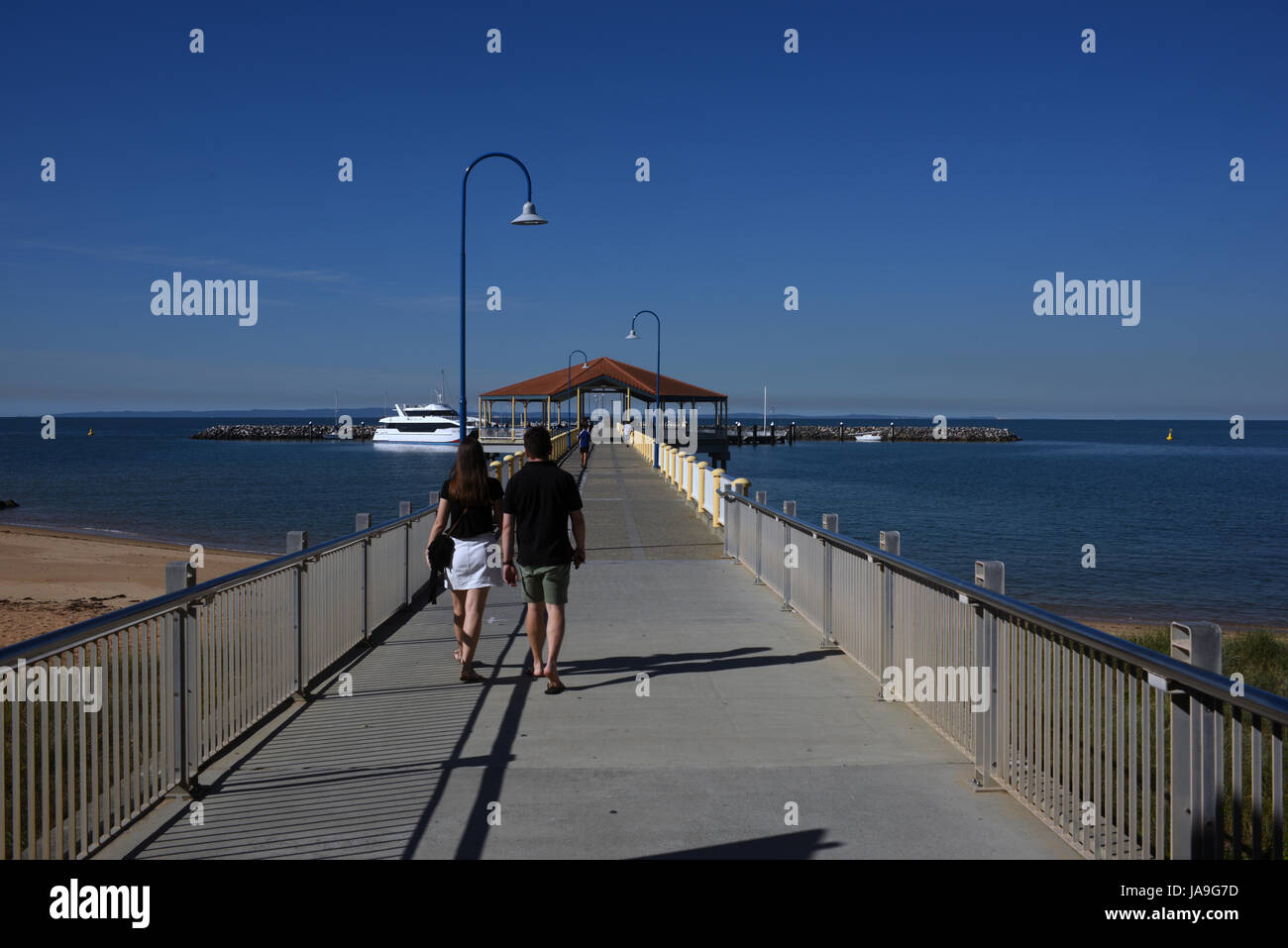 Redcliffe pier hi-res stock photography and images - Alamy