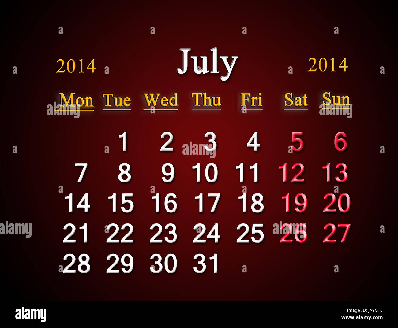 date, time, time indication, day, during the day, july, red, table ...