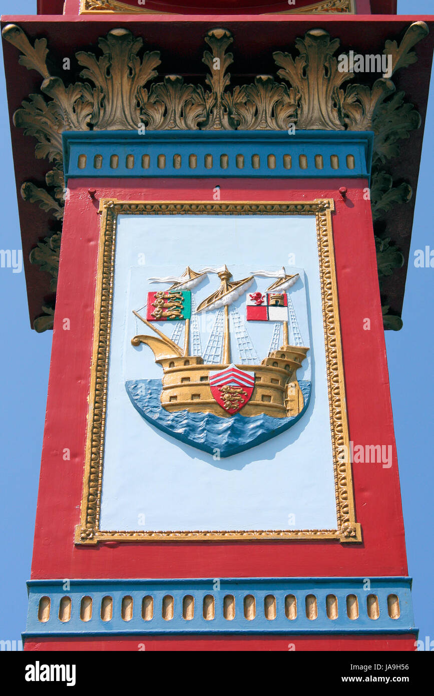 jubilee clock in weymouth Stock Photo - Alamy