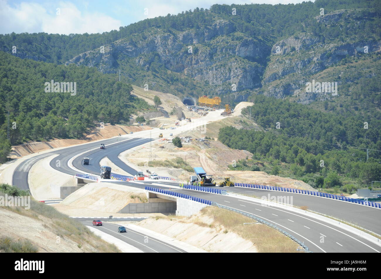 spain - expressway - highway Stock Photo - Alamy
