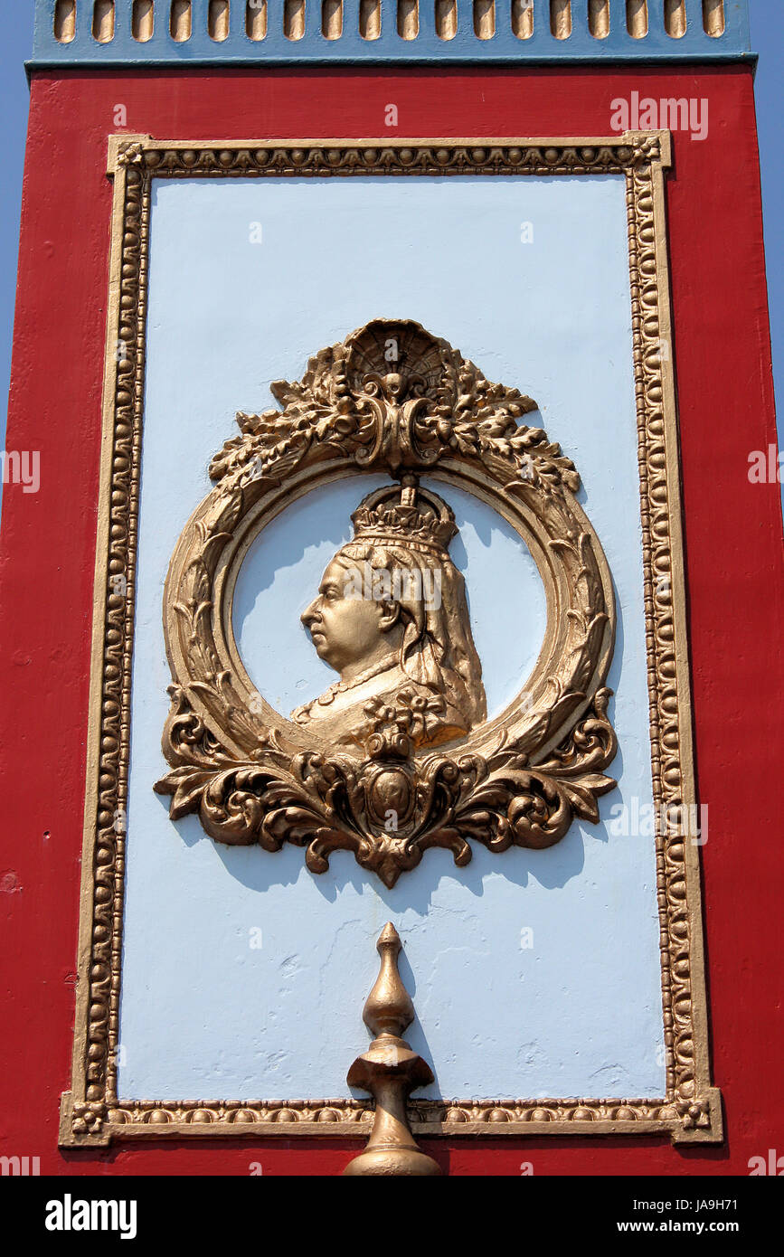 england, jubilee, profile, detail, historical, symbolic, baroque ...