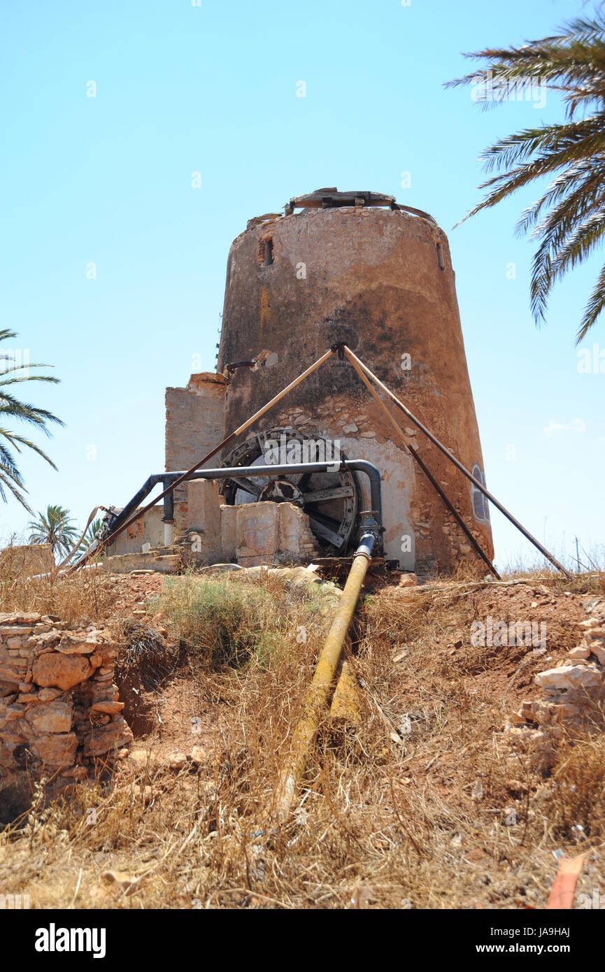 historical, tree, trees, fountain, water wheel, pump, water pump ...